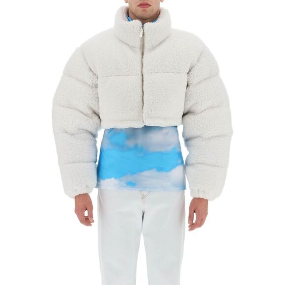 VTMNTS | Jackets & Coats | Vtmnts Cropped Shearling Puffer Jacket ...